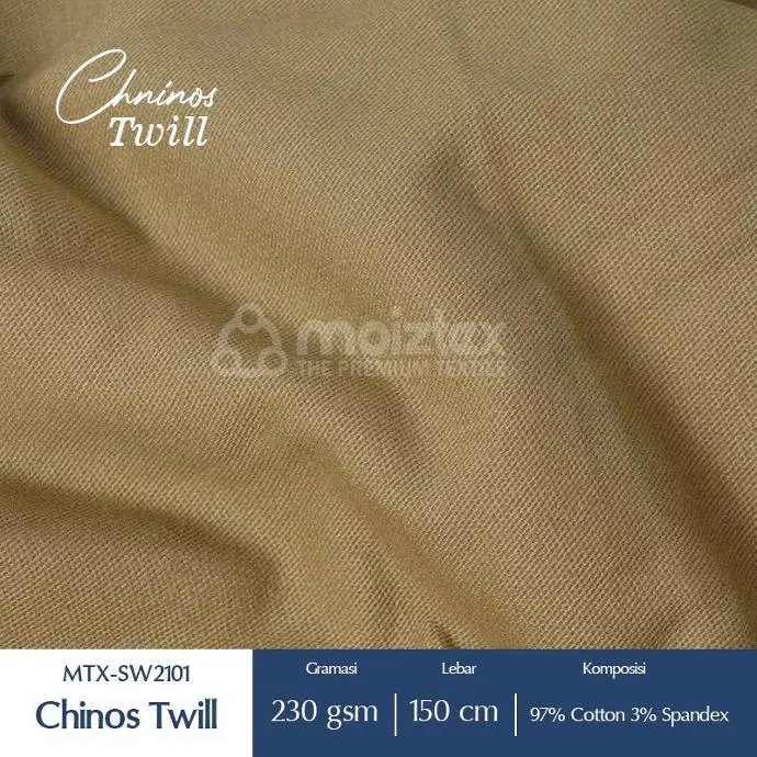 Jenis-Jenis Kain Twill serta Keunikannya